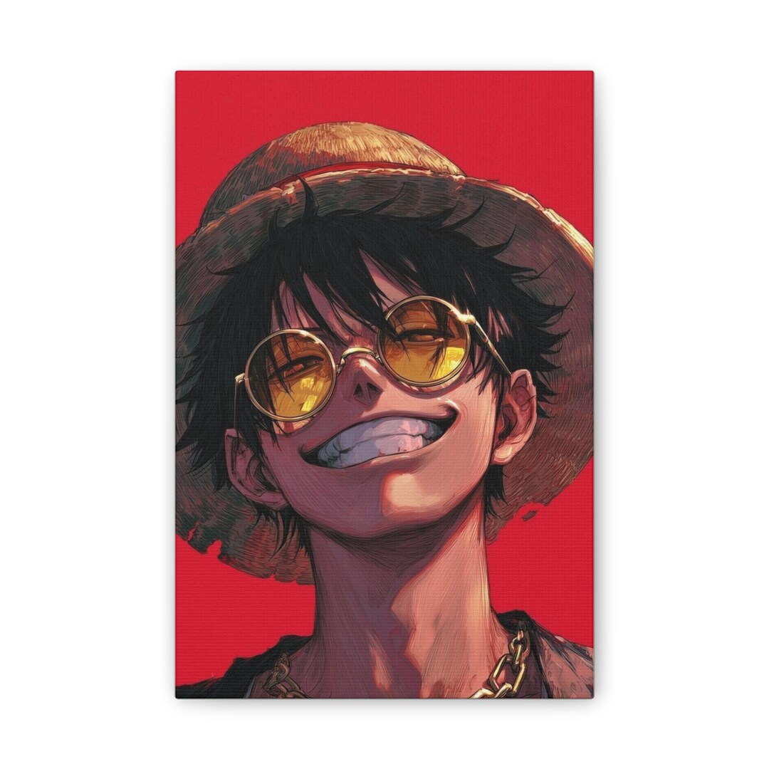 Realistic Luffy Streetwear Art, Modern Anime Poster | Monkey D. Luffy ...