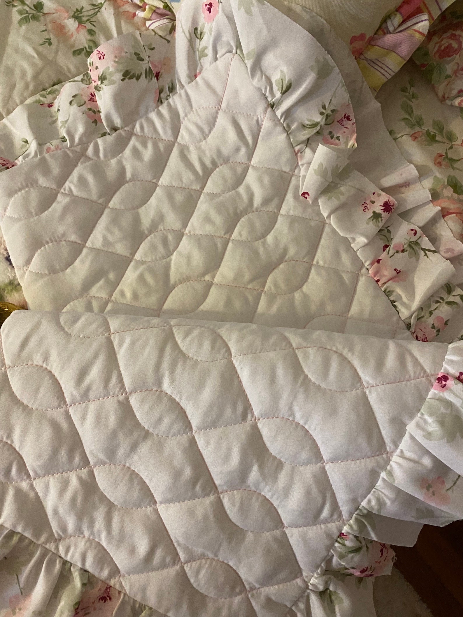 Beautiful Cherry Blossom TWIN Quilt and Sham - Etsy