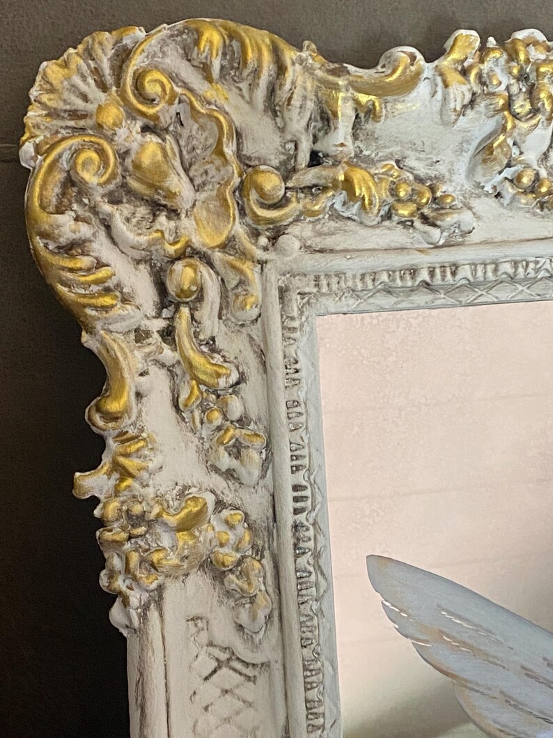 Large Vintage Cherub Wall Mirror, Baroque Frame, Choice Frame or Mirror ...