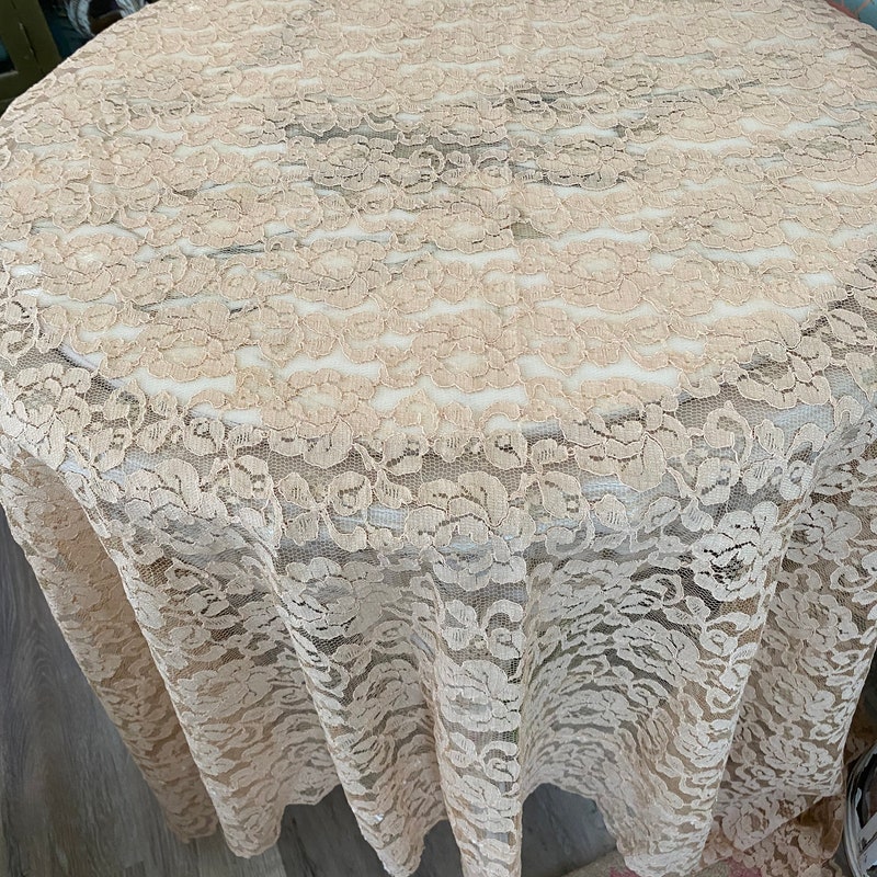 Lace Tablecloth - Etsy