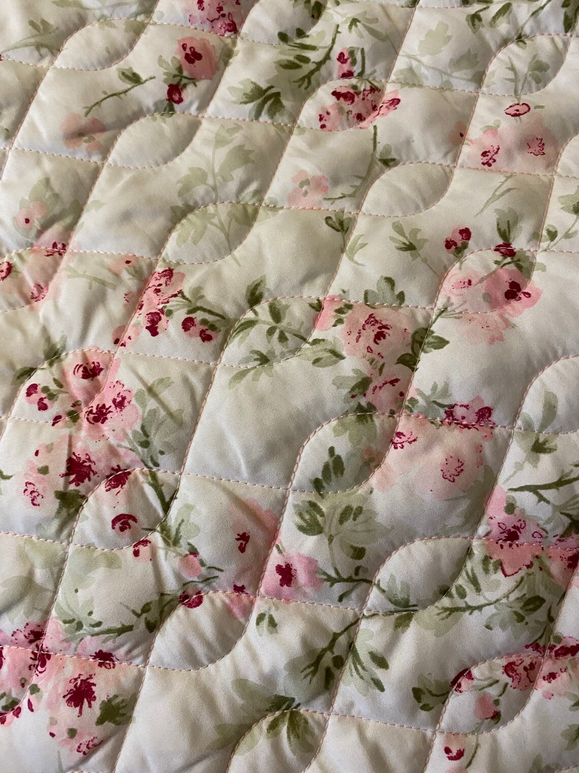Beautiful Cherry Blossom TWIN Quilt and Sham - Etsy