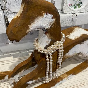 Farmhouse Rusty Distressed Rocking Horse - Etsy