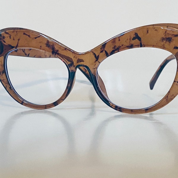 Cat Eyeglasses - Etsy