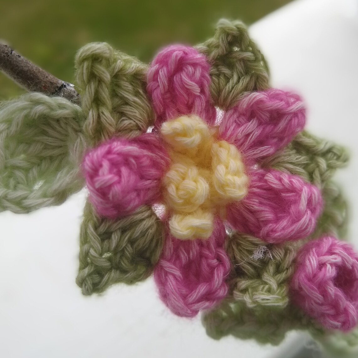 Apple Blossom Branch Crochet Pattern and How to instant - Etsy Australia