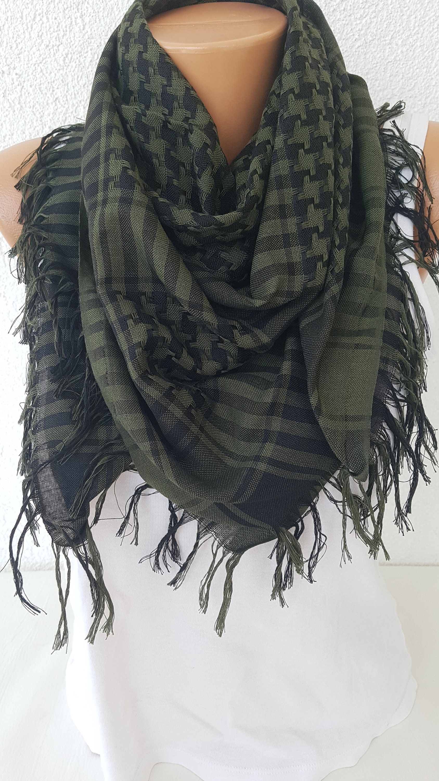 Cotton Shemagh Scarf: Tactical Military Keffiyeh Head Wrap - Etsy