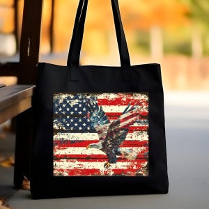 Distressed American Flag Eagle DTF Transfer Prints | 250 Years Ready to ...