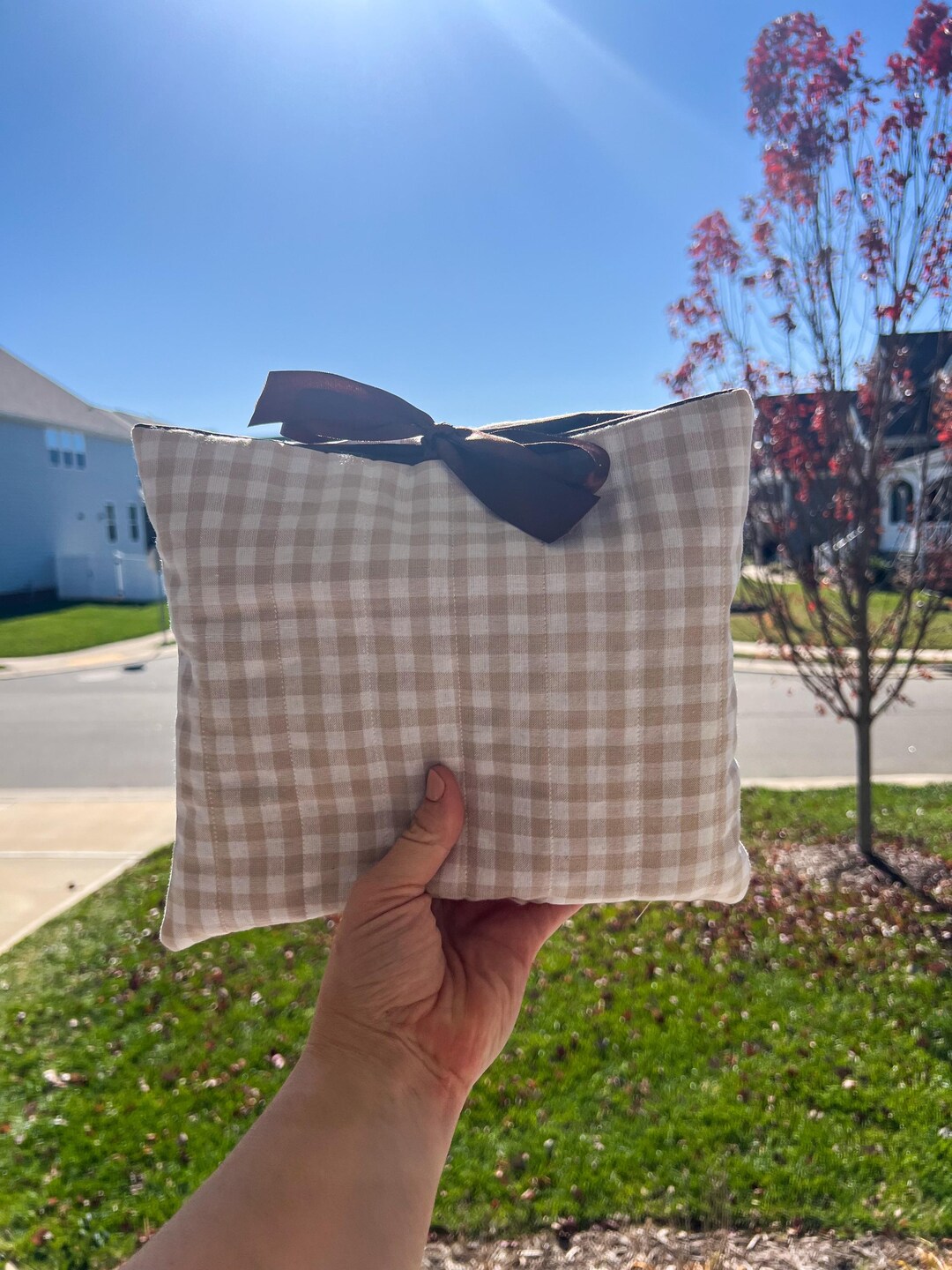 Medium Sized Book Sleeve, Quilted Bible Sleeve, Book Cover With Bow ...