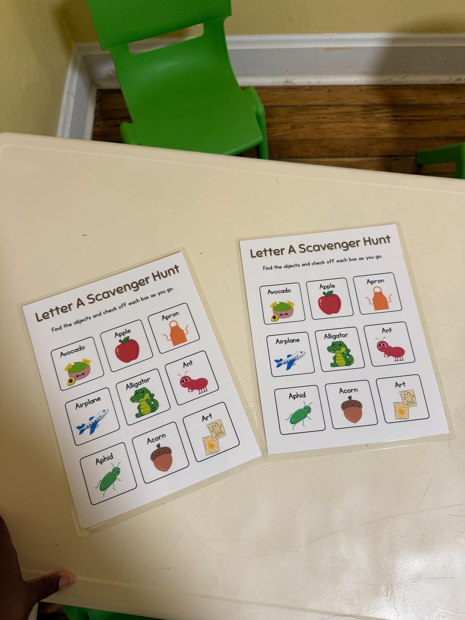 Editable Scavenger Hunt Template | Custom Printable Worksheet | Indoor ...