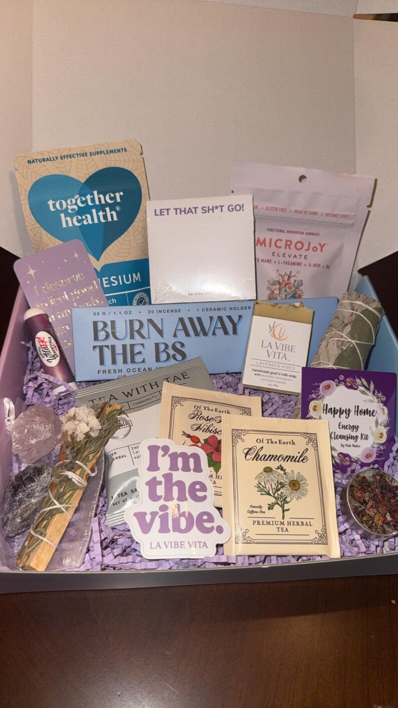 Balanced AF Reset Box | Self Care Gift for Women | Wellness Ritual Box ...