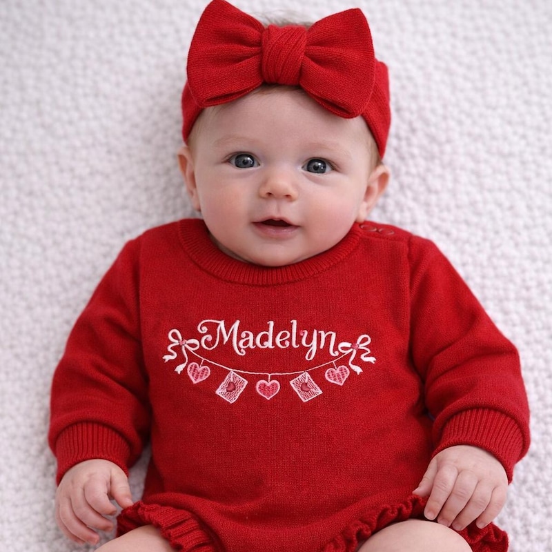 Baby Girl Romper Ruffles - Etsy