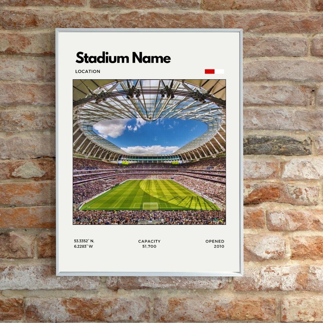 Custom Stadium Poster | Print Any Stadium Worldwide | Minimalist NHL ...