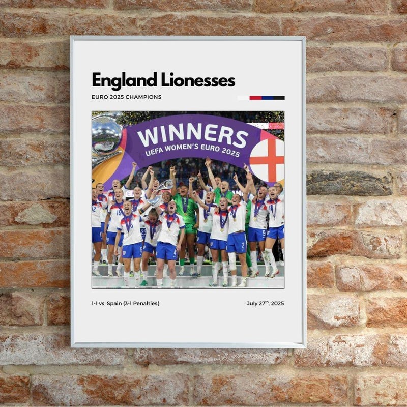 Lioness England Wall Art - Etsy