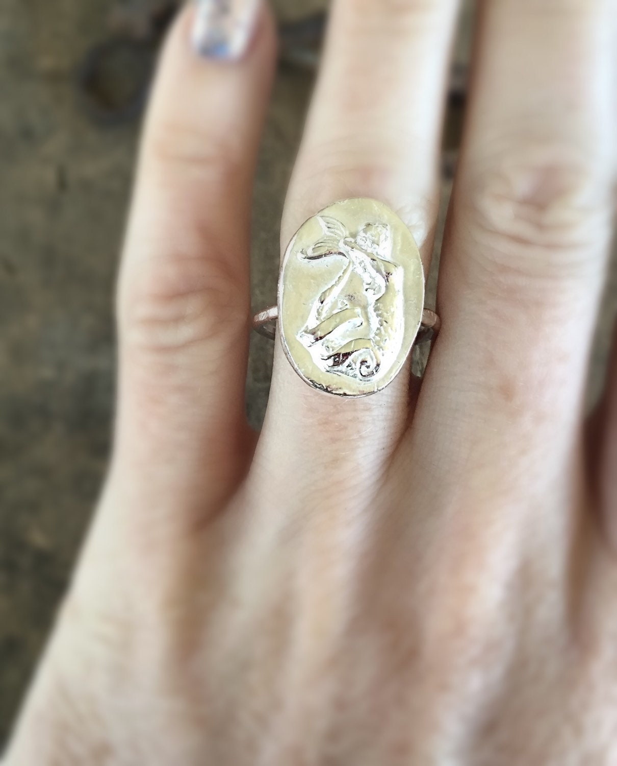 Boho Mermaid Ring Beach Jewelry, Customized Gift for Her - Etsy