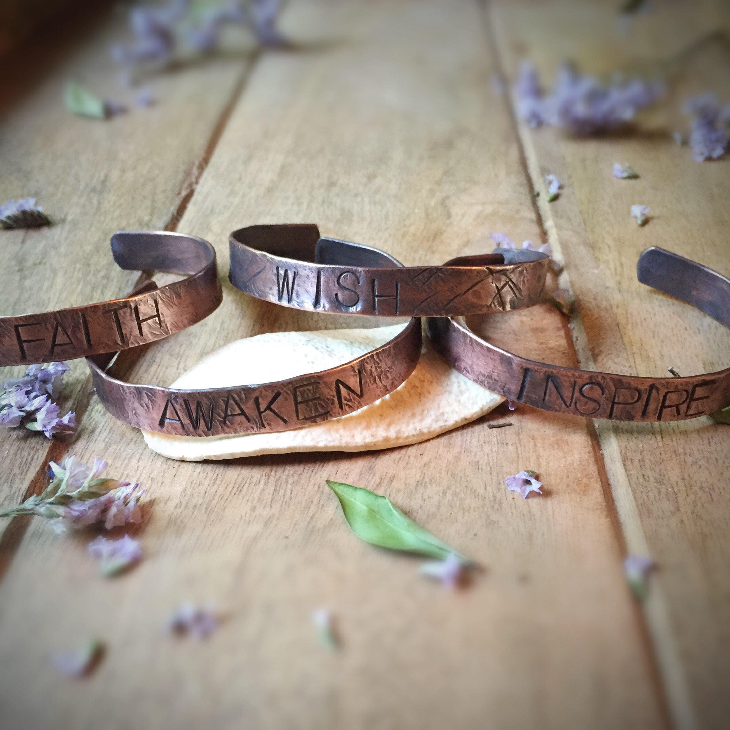 Personalized Engraved Copper Bracelet, Great Christmas Gift - Etsy
