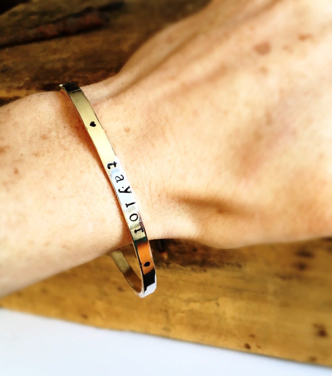 Custom Hidden Message Bracelet, Gift for Mom Nameplate Bracelet ...
