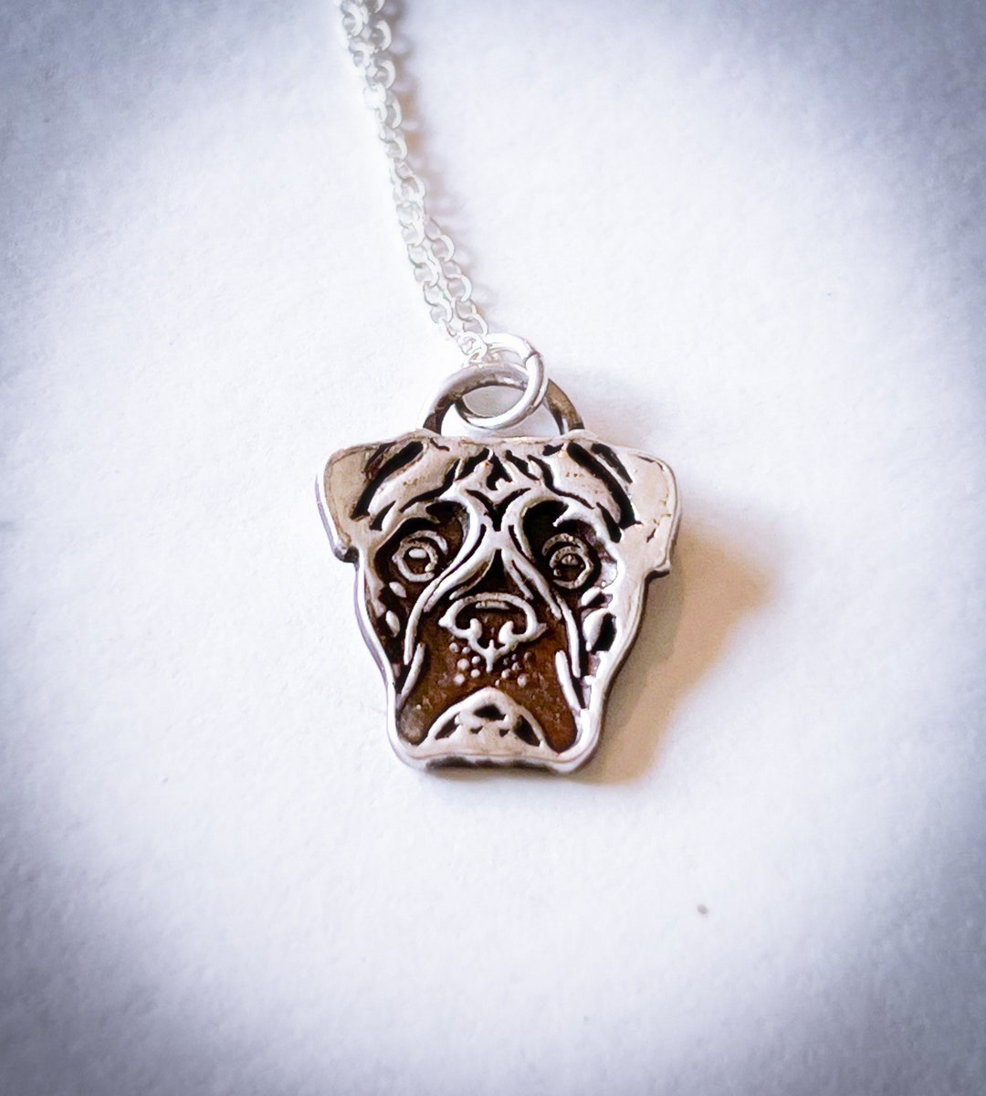 Boxer Dog Breed Necklace, Dog Mama Christmas Gift for Pet Lovers ...