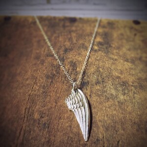Silver Wing Necklace for an Inspirational or Wanderlust Gift - Etsy
