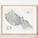 Santa Cruz Surfing Map - Etsy