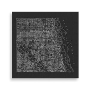 Chicago North Side Map 1922 - Etsy