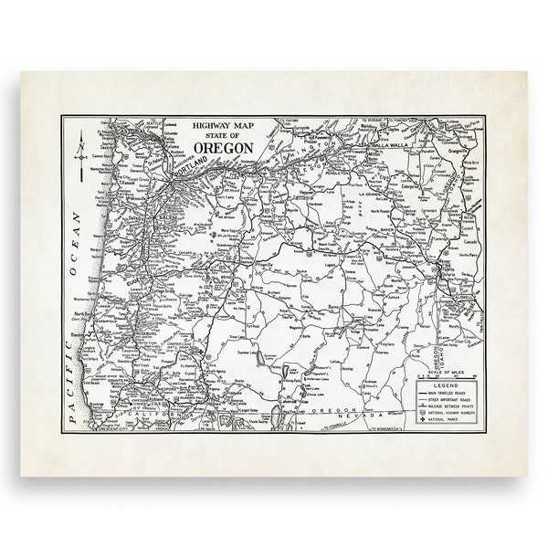 Oregon Wall Art - Etsy