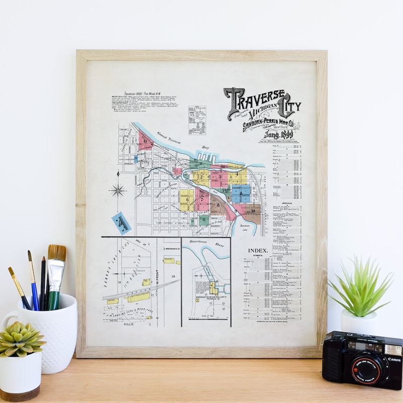 Traverse City Michigan - Etsy