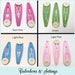 Hair Clips / Hair Snaps / Snap Clips With Glue Pad Lots of Variations ...