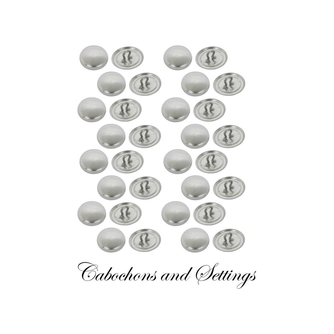23mm Fabric Self Cover Button SHANK BACK Kit Optionstool Template ...