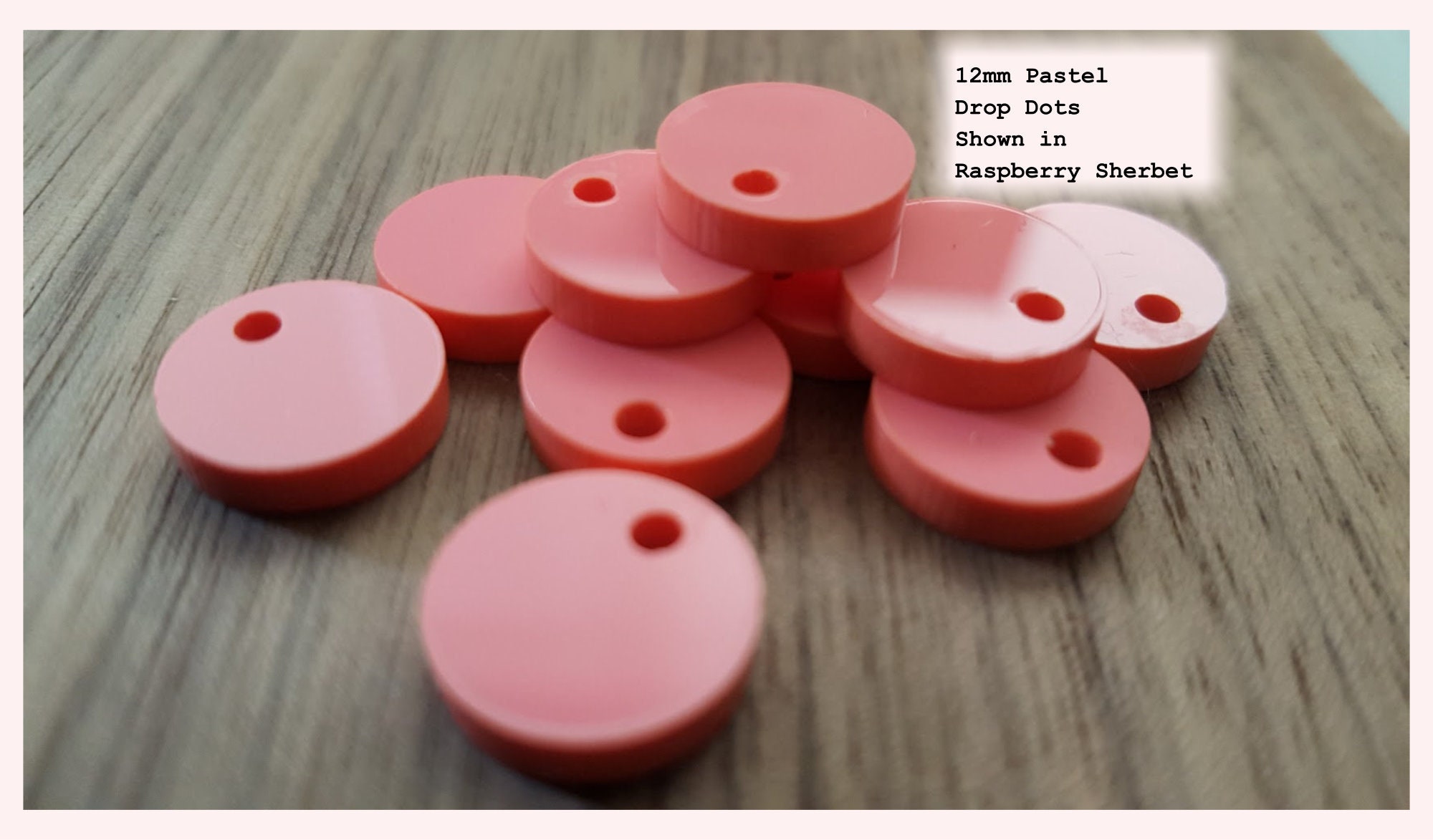 Drop Dots 12mm Pastel Dropdots - Etsy Australia