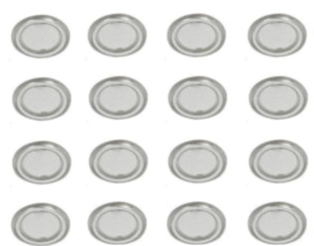 50 X FLAT Back Pieces Only. NOT the Full Button. - Etsy