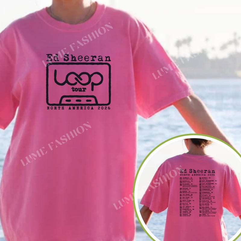 Loop Tour Tshirt - Etsy