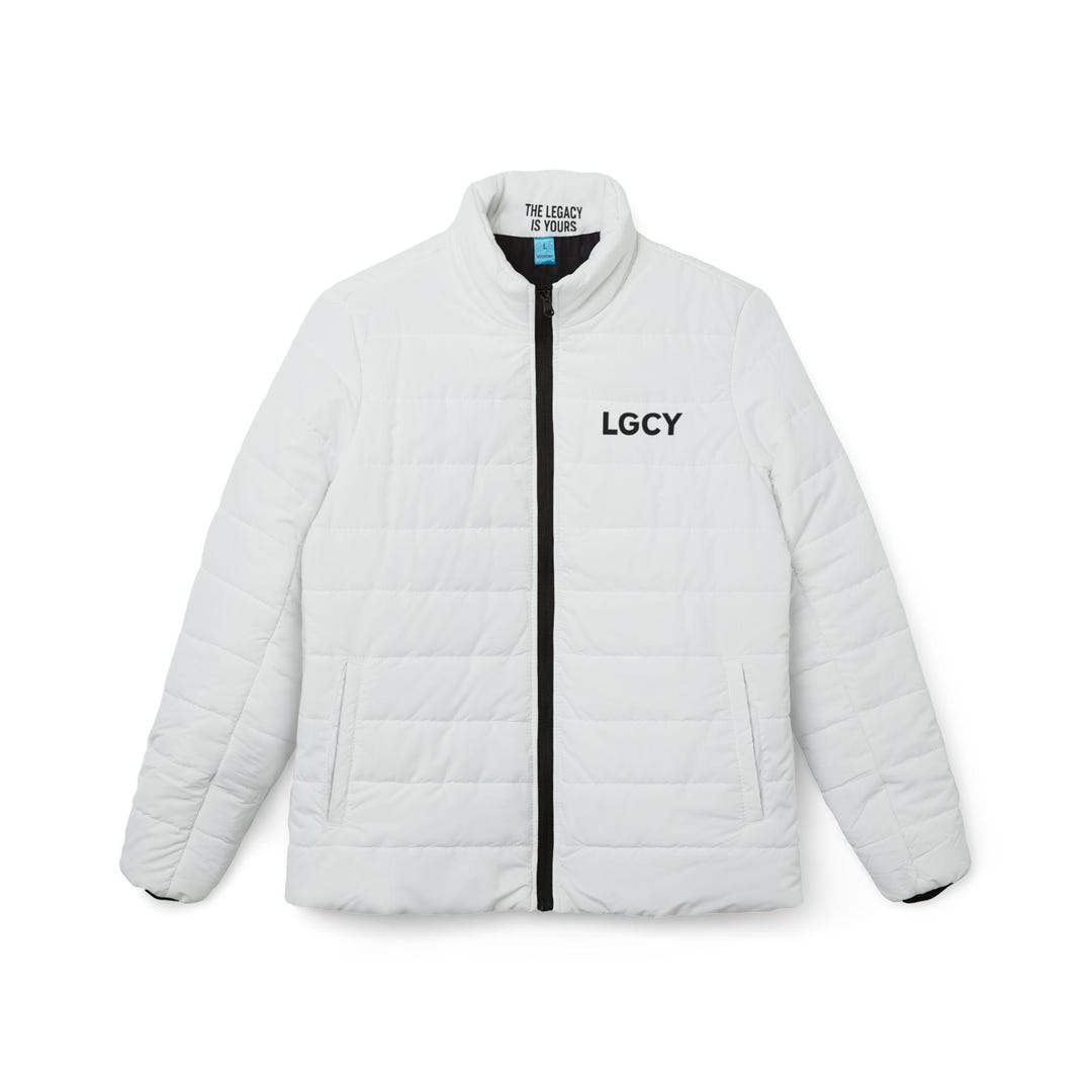 LGCY Logo Puffer Jacket | Women's Quilted Insulated Outerwear - Etsy