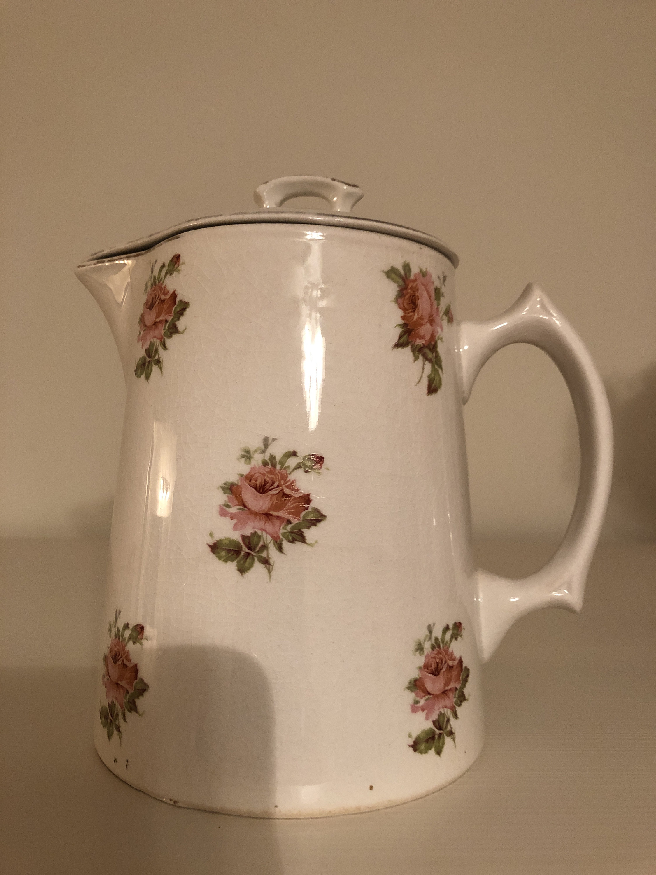 Pitchers & Drinking Sets Drink & Barware Vintage Edwin Knowles Pink ...