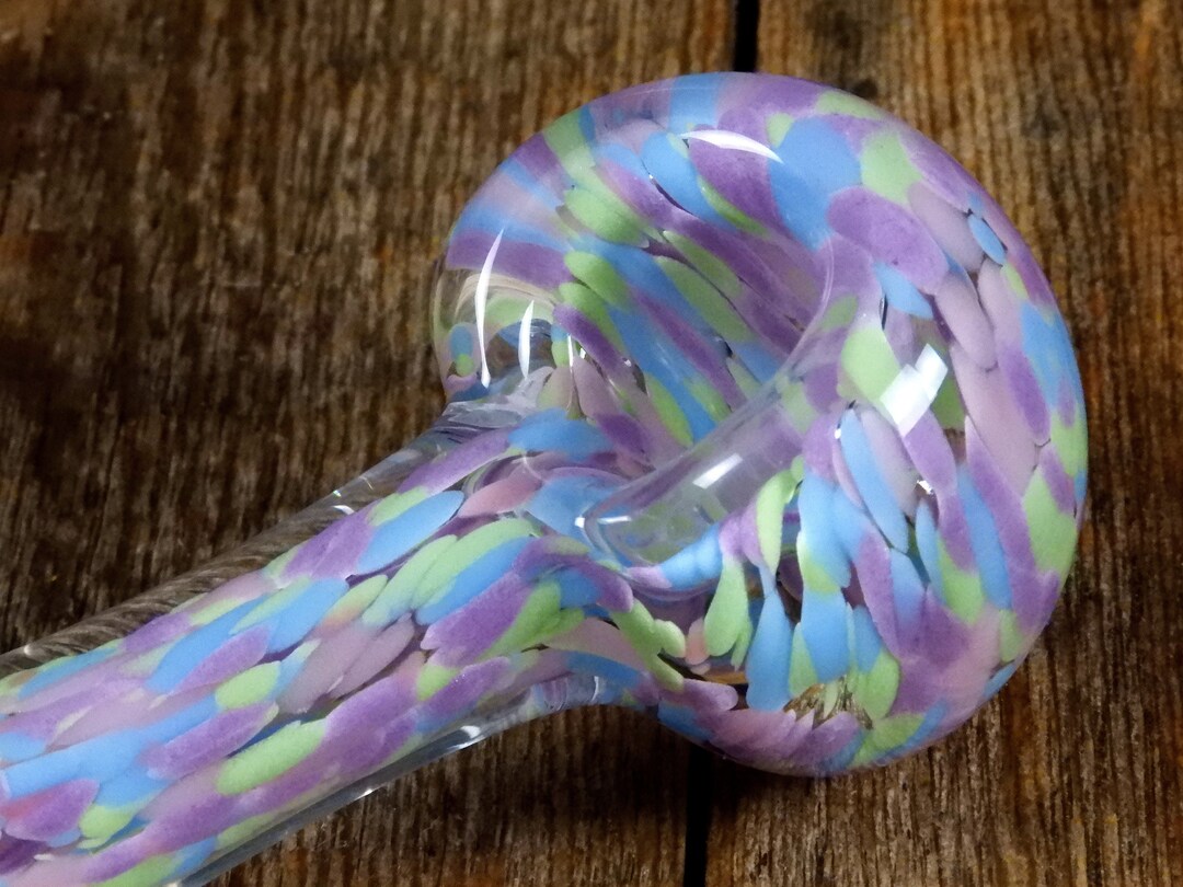 Glass Pipes, Pastel Rainbow Glass Smoking Pipes, Glass Smoking Bowl ...