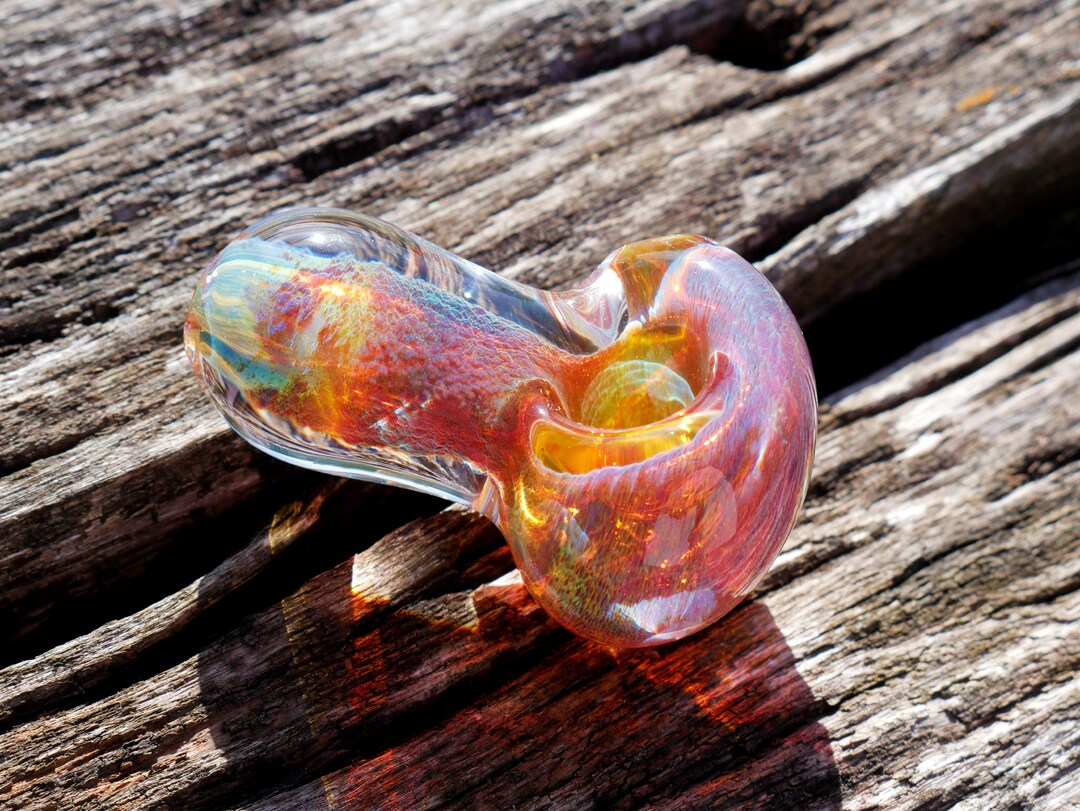 Thick Glass Pipes, Large Smoking Bowl, Color Changing Pocket Pipe for ...