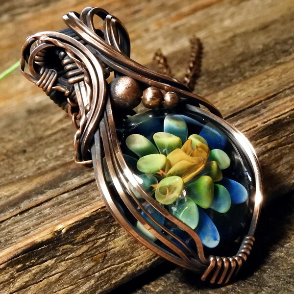 Heady Glass Pendant - Etsy