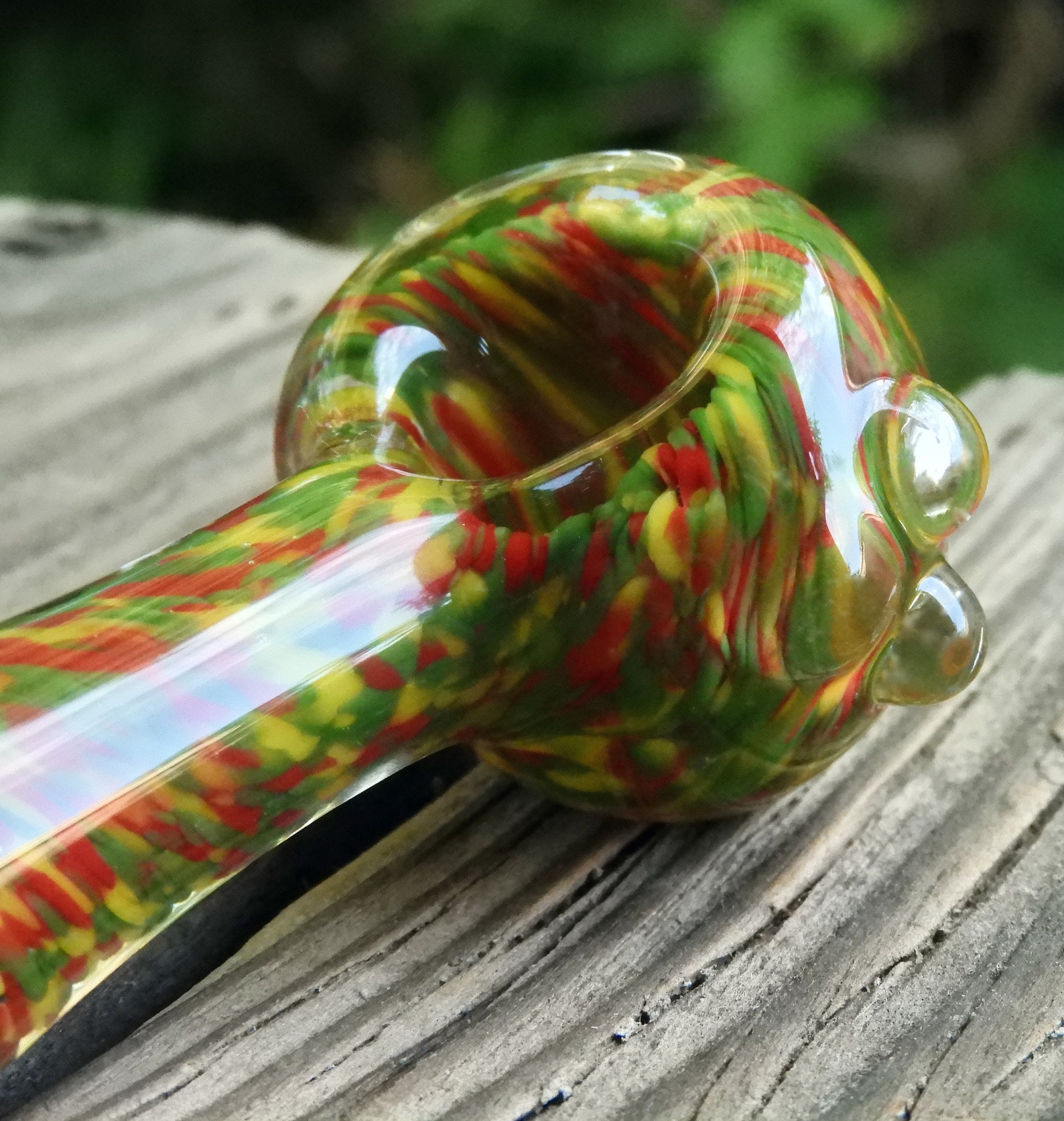 Rasta Pipe Glass Pipes Cool Pipes Unique Pipes Pipes | Etsy