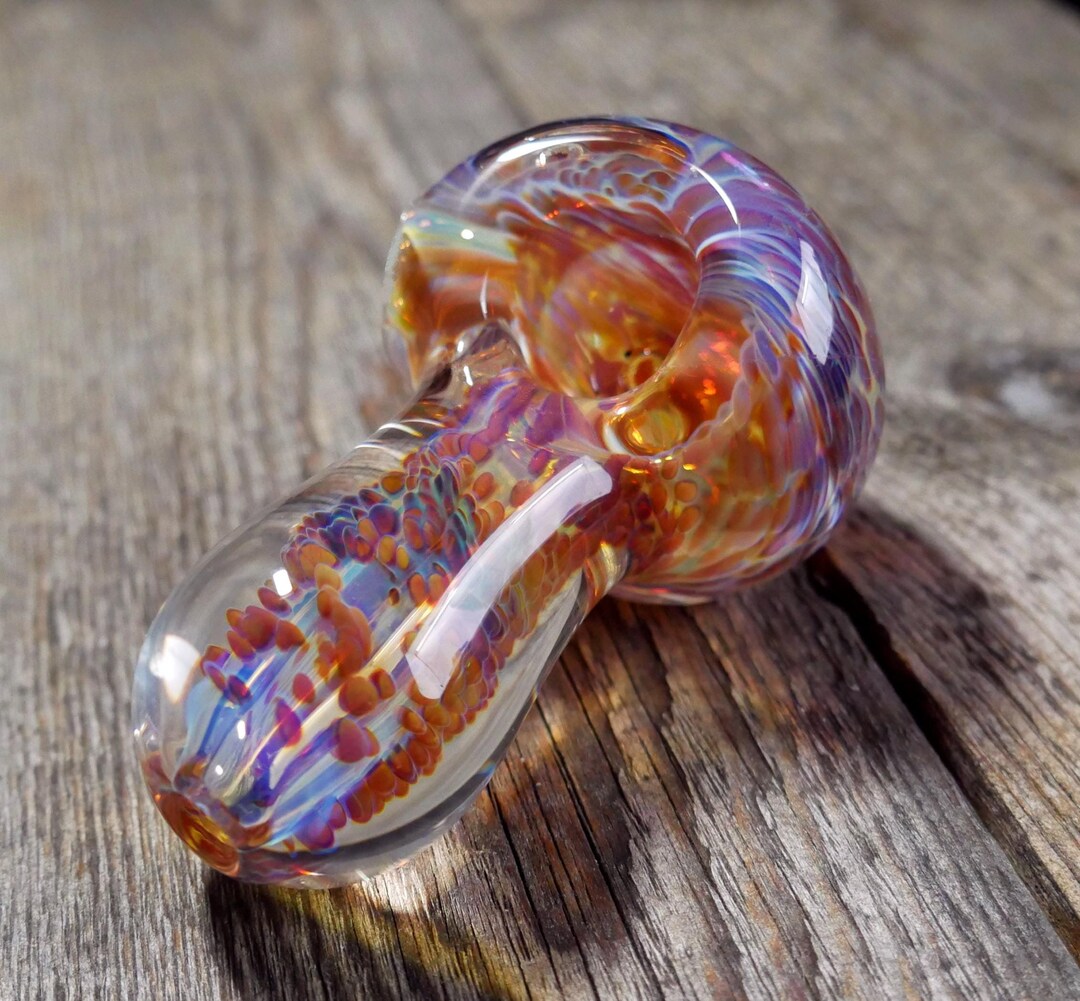 Thick Glass Pipe, Color Changing Glass Pipe for Smoking, Large Bowl ...
