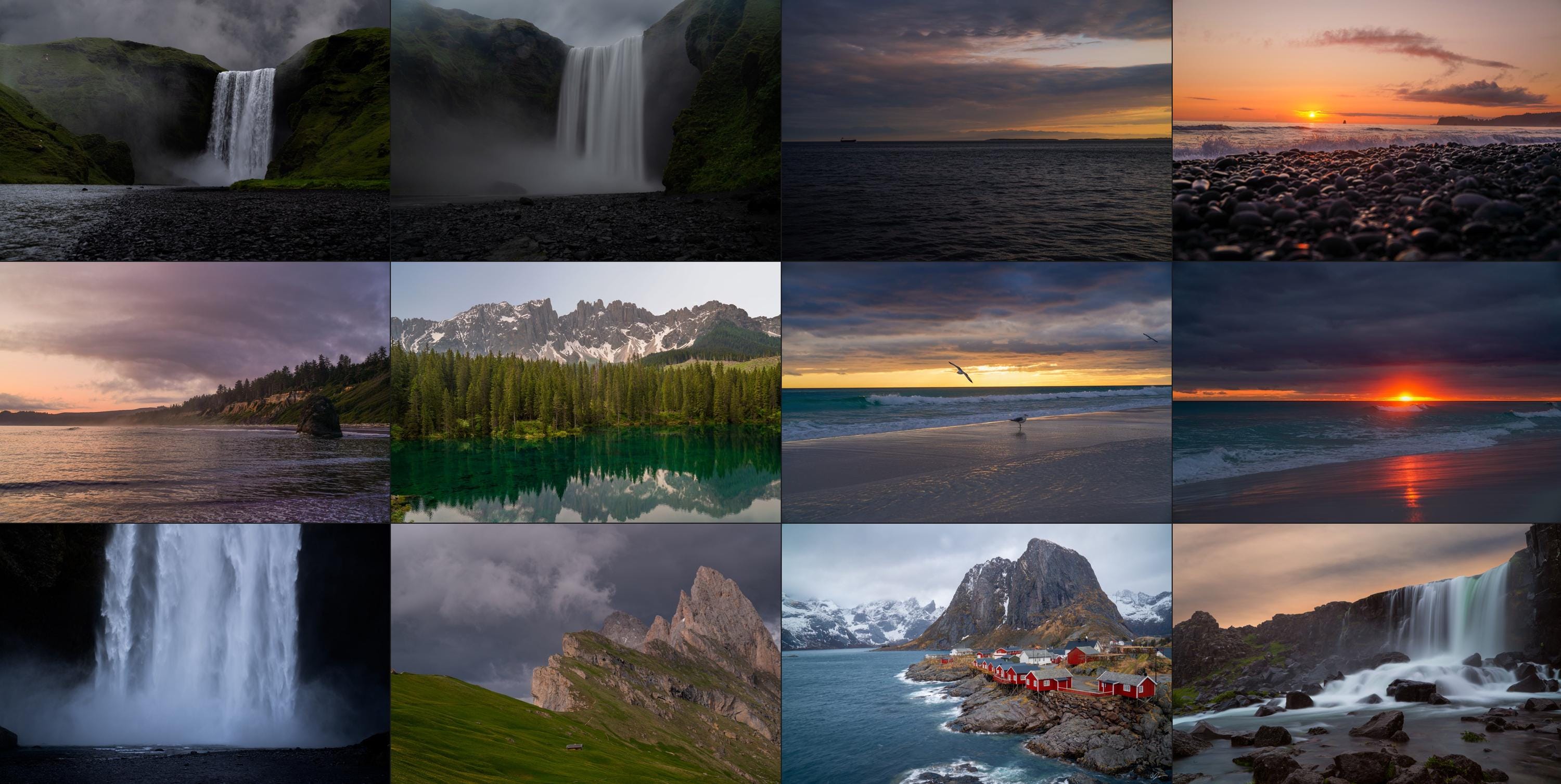 World Traveler Desktop Wallpapers (12 Pack) | Norway, Iceland ...
