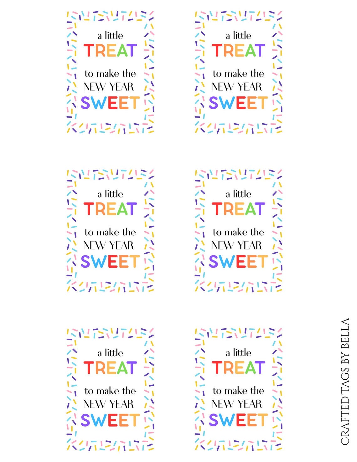 A Little Treat to Make the New Year Sweet - Etsy