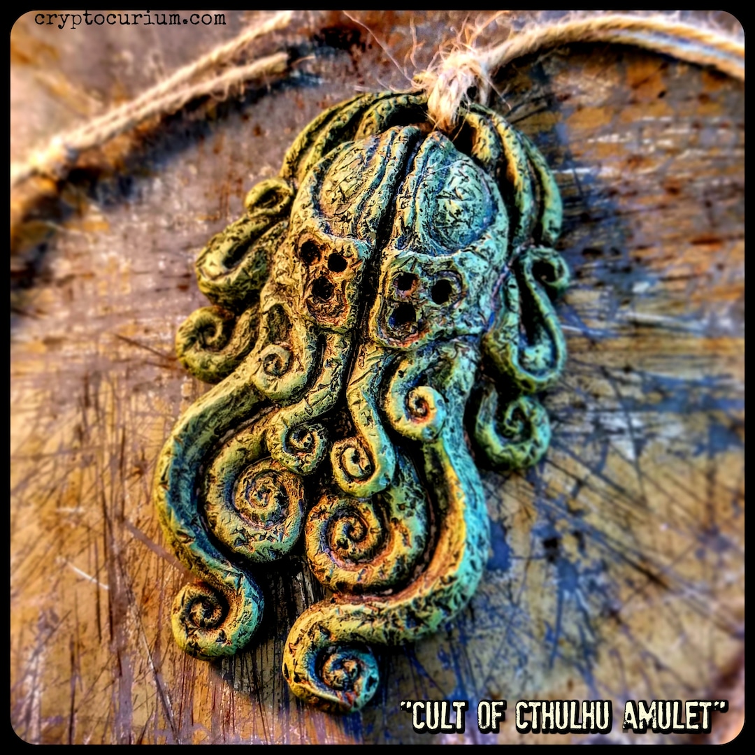 Cult of Cthulhu Amulet - Etsy