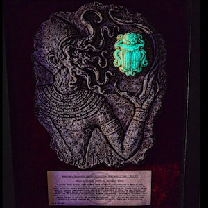 Tablet of the Black Pharaoh and the Yuggoth Scarab - Etsy Canada