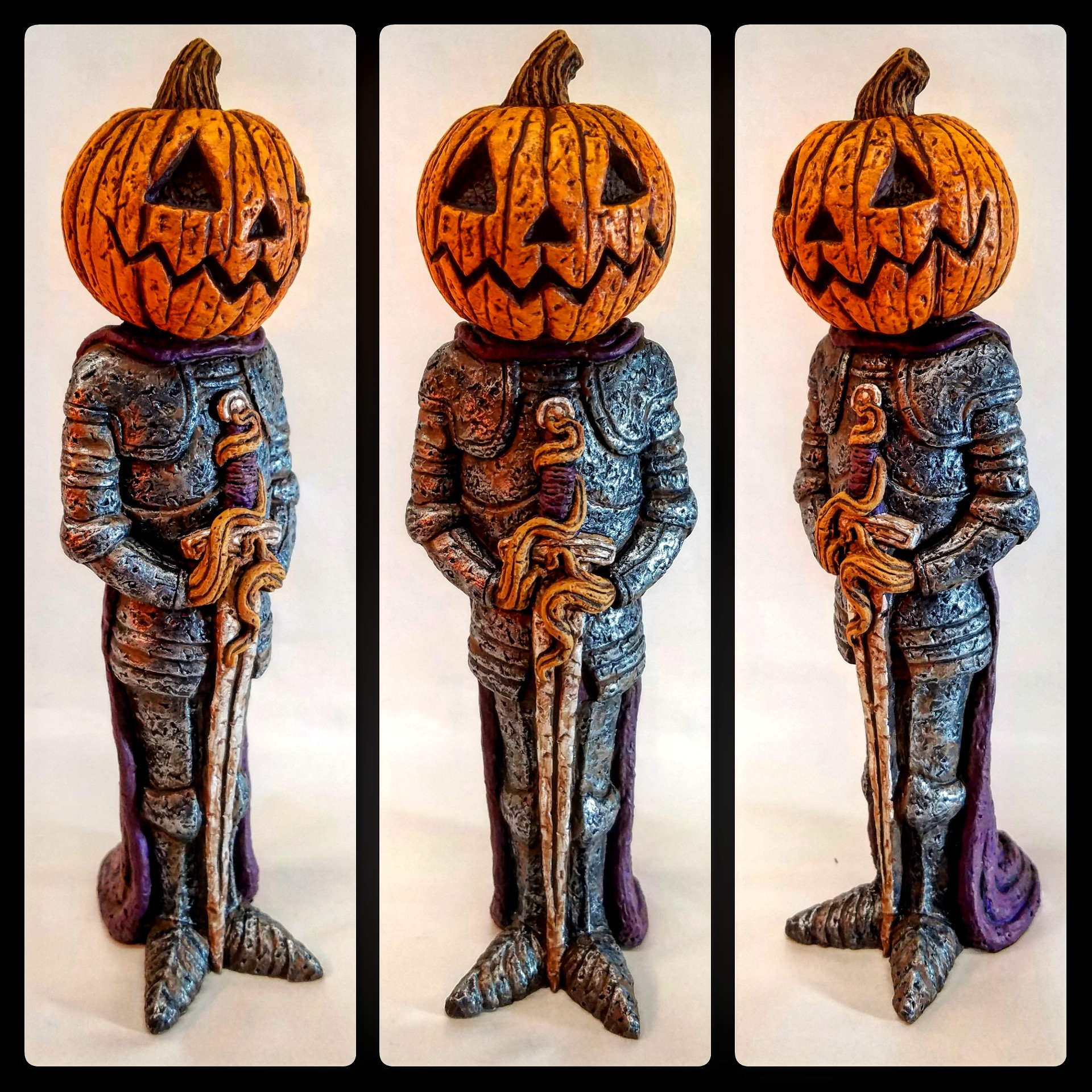 Pumpkin Knight | Etsy