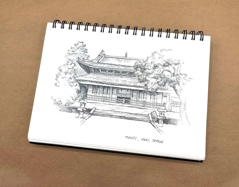 Toko-ji Buddhist Temple in Hagi, Japan (a Digital File of My Original ...