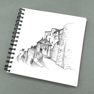 Pencil Sketch of Ronda, Spain (this is a Digital File of My Original ...