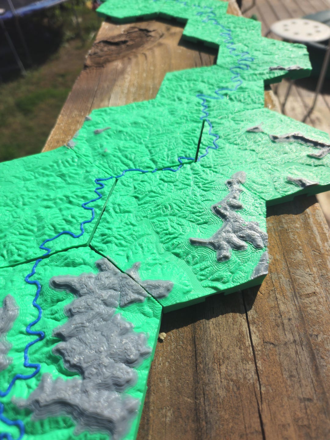 Custom 3D Topographic Map Large Format Wall Art - Etsy