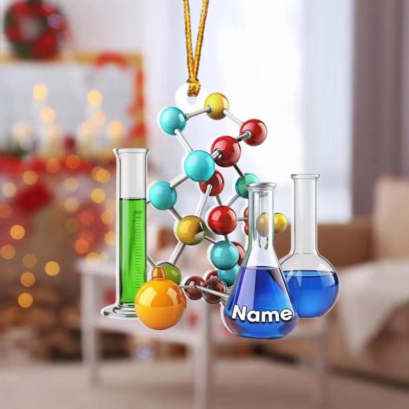 Chemistry Ornament - Etsy