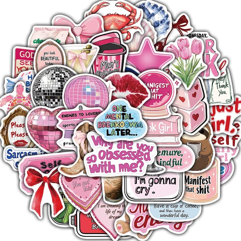 Silly Goose Juice Sticker, Funny Goose Meme Vinyl Decal, Cute Pink Soda ...