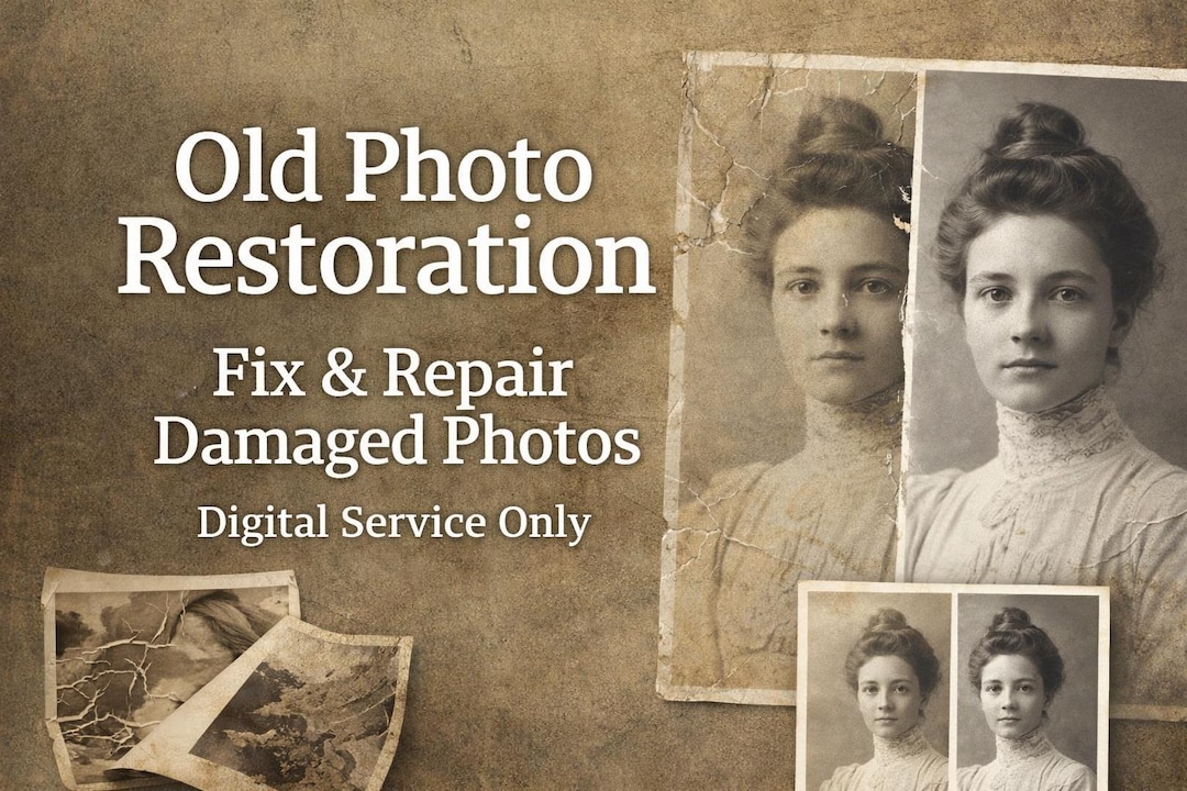 Old Photo Restoration | Restore Old Photos | Fix Damaged Photos ...