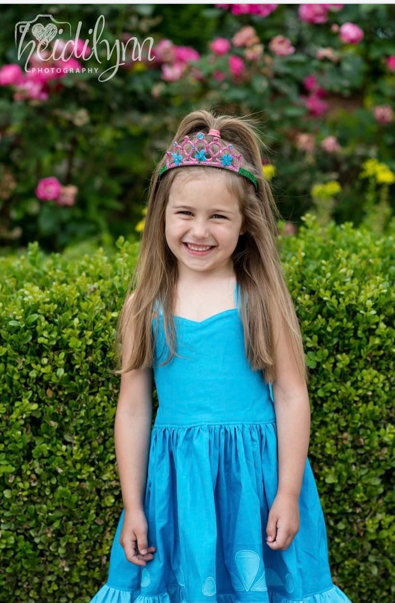 Poppy Inspired Girls Dress Costume for Birthday Party or Princess Wear ...