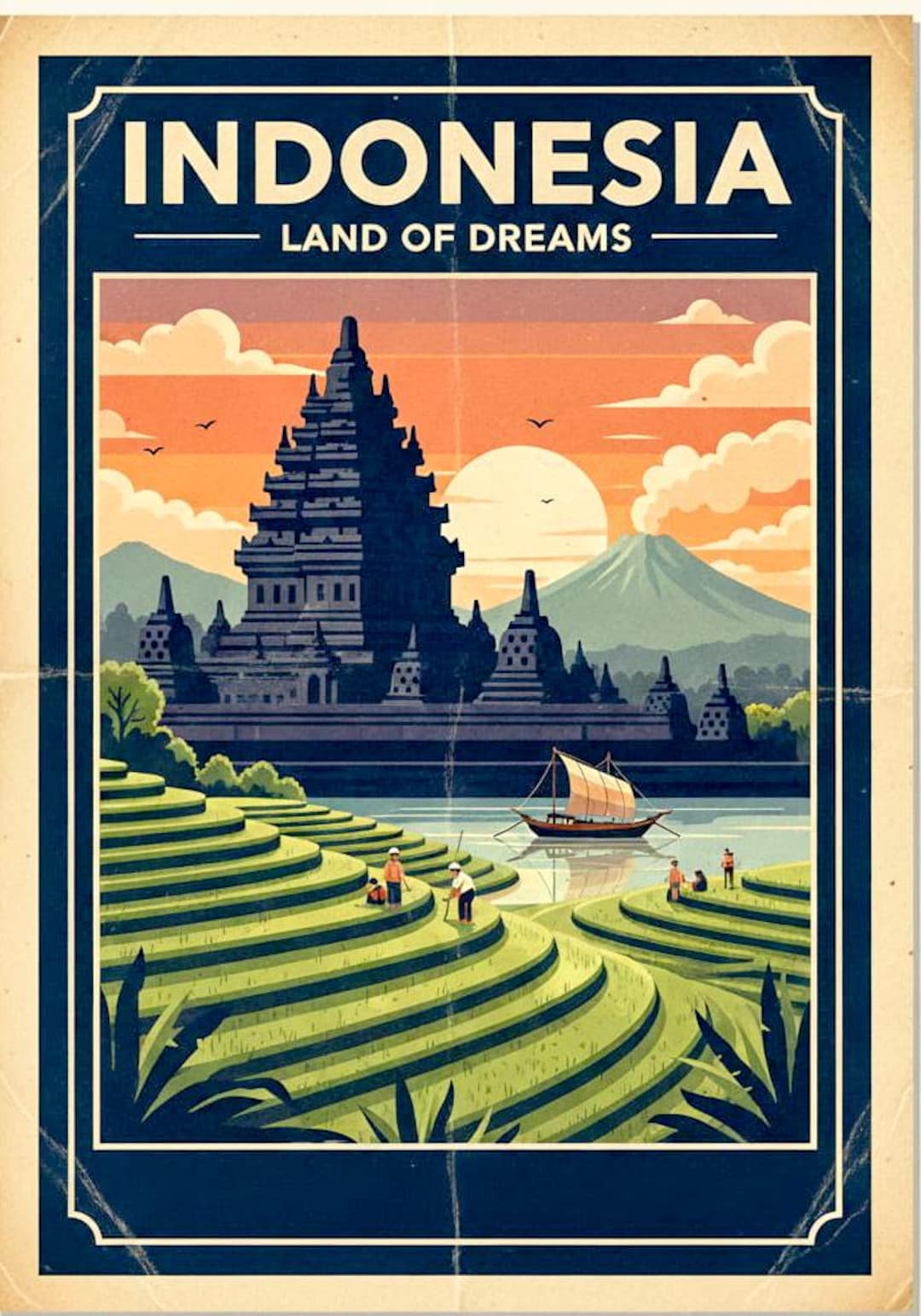 Indonesıa Poster , ındonesıa , Poster , Minimalist , Design , View ...